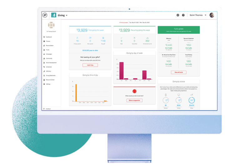 Catholic Church Pledge Tracking Software | Pushpay