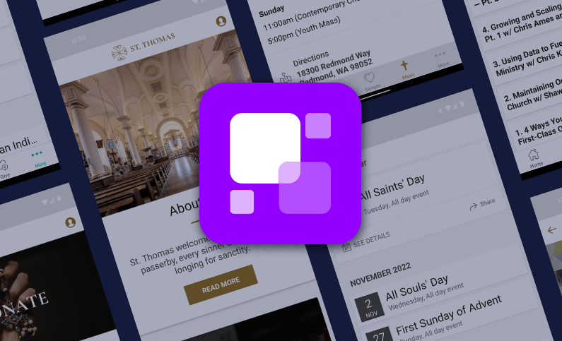 Catholic Church App | Pushpay